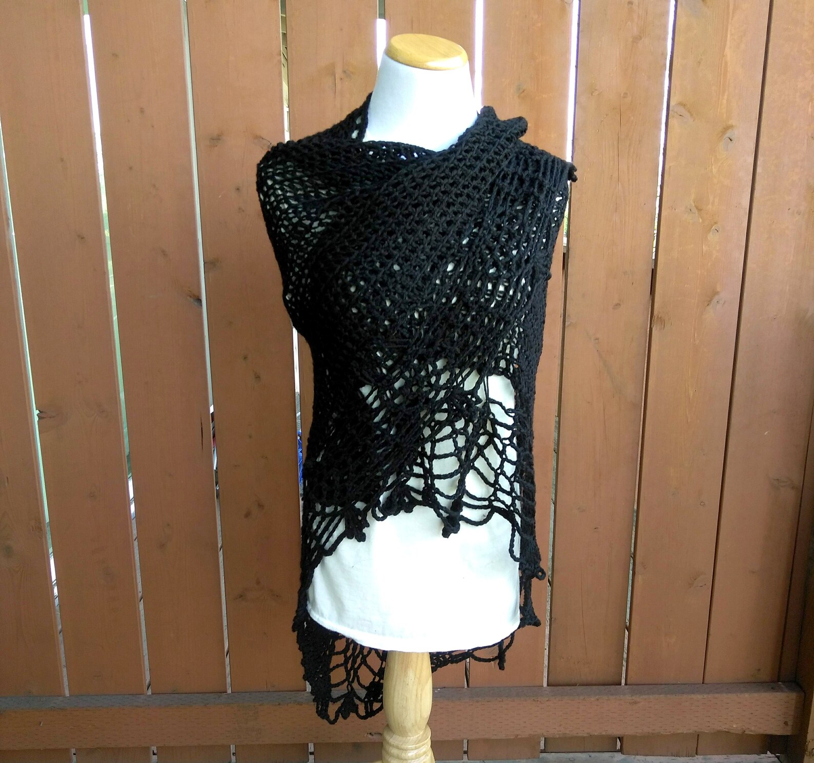 Crochet Shawl Pattern Autumn Shawl Pineapple Shawl Pattern | Etsy