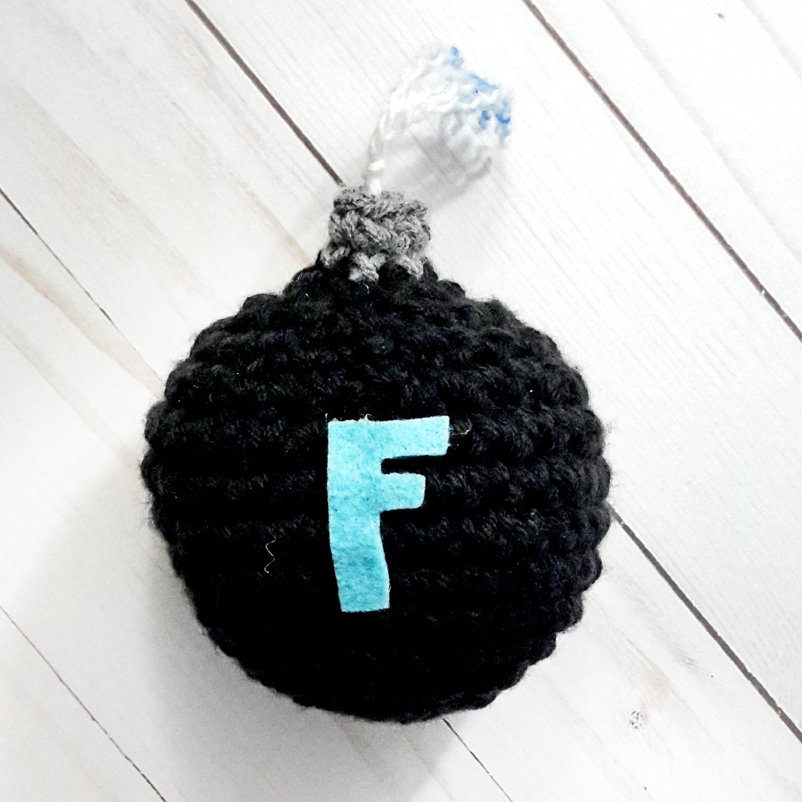 F Bomb Pattern, Crocheted F Bomb Pattern, Curse Bomb, F Bomb Stress ...