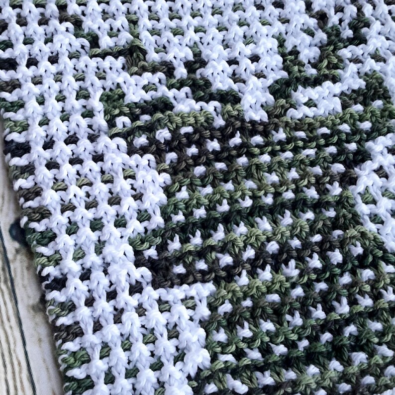 Knit Deer Dishcloth Pattern Antler Stag Hunter Gift - Etsy