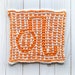 Knit Leo Dishcloth Pattern, Leo Zodiac Knitting, Knit Birthday Gift ...