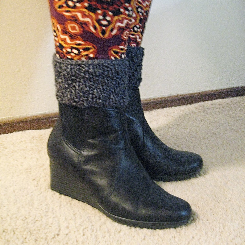 Boot Cuff Pattern Boot Toppers Knitting Pattern Knit Boot | Etsy