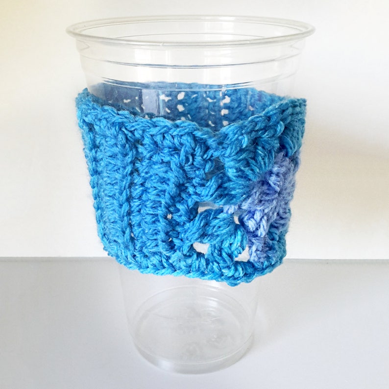 Crochet Cup Holder Pattern Crochet Coffee Cup Cozy Pattern | Etsy