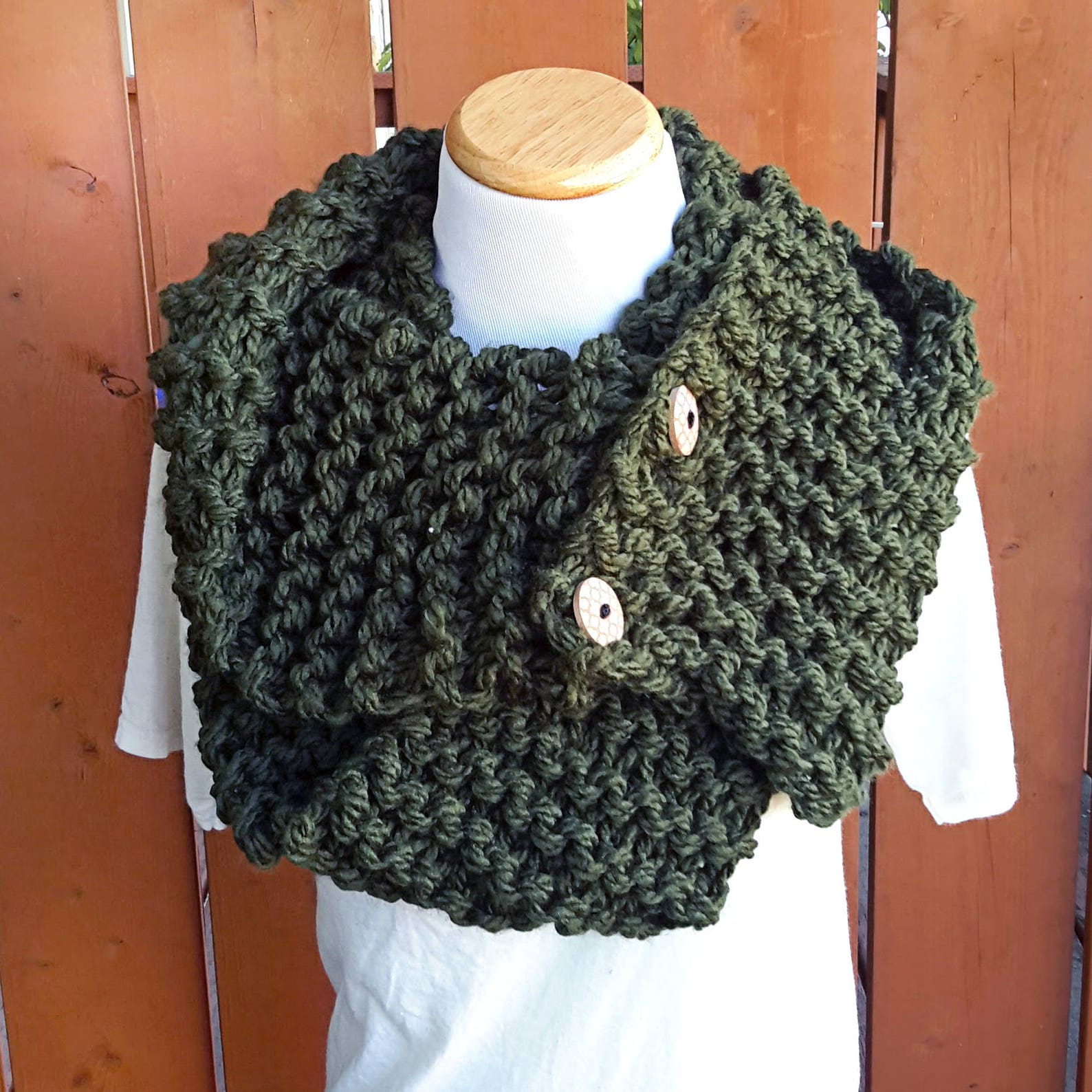 Knitted Cowl Pattern, Bulky Cowl Pattern, Oversized Scarf, Winter Cowl ...