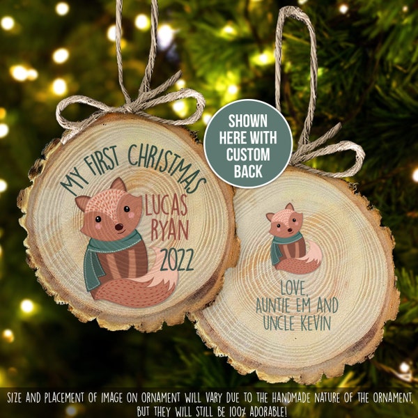 Fox Ornament - Etsy