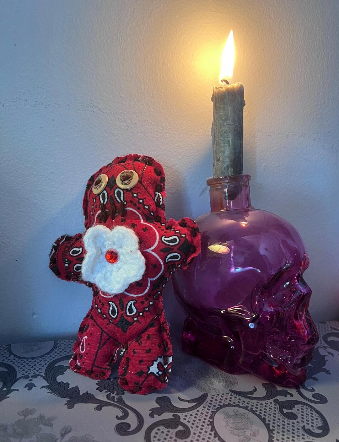 Hoedown Voodoo Doll- Gothic Plush, Handmade Horror Doll, Cursed ...
