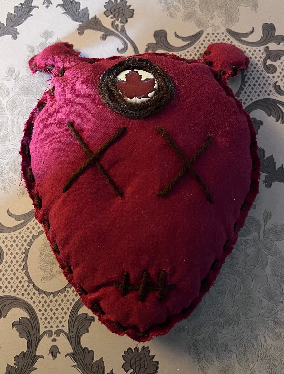 Canadian Alien Voodoo Doll - Handmade Plush, Gothic Art Doll, Cosmic ...