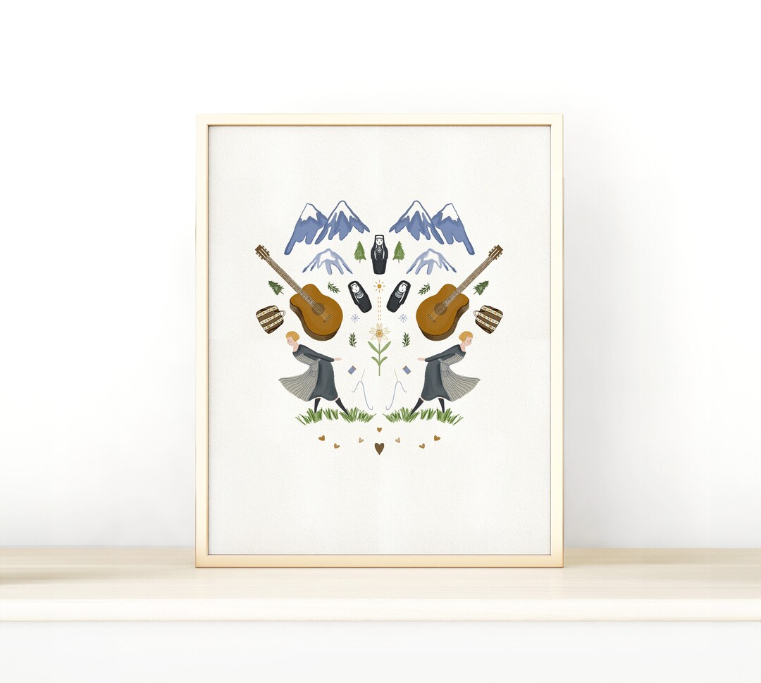 The Sound of Music Art Print: Musical Home Decor - Etsy