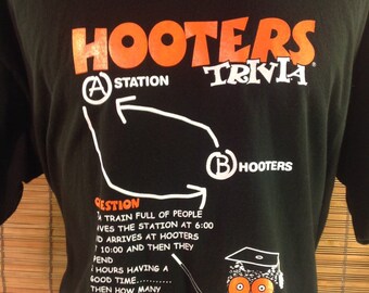 Hooters t shirt | Etsy