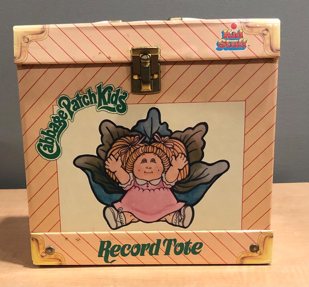 Vintage 1984 Cabbage Patch Kids Collectible 45 Record Tote - Etsy