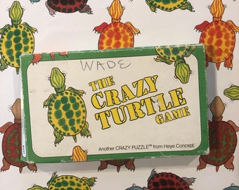 Crazy Turtle Vintage Game - Etsy