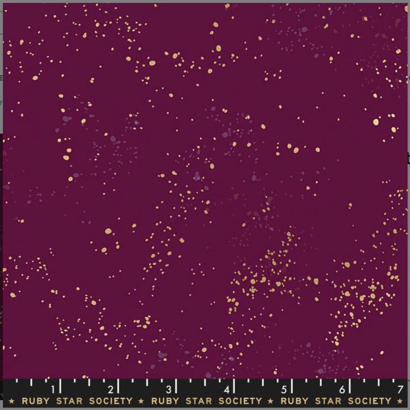 Ruby Star Fabric - Etsy