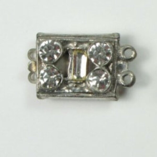 Rhinestone Box Clasp - Etsy