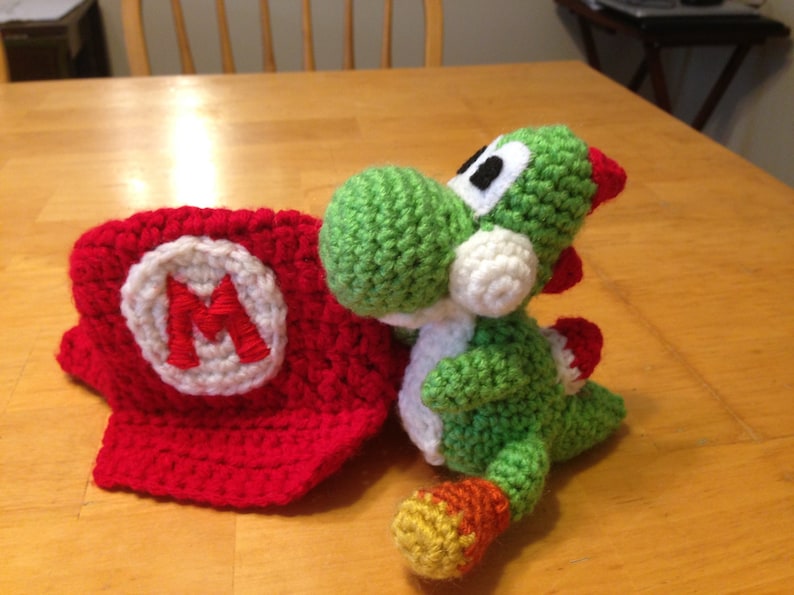 Crochet Pattern: Newborn Mario Hat - Etsy