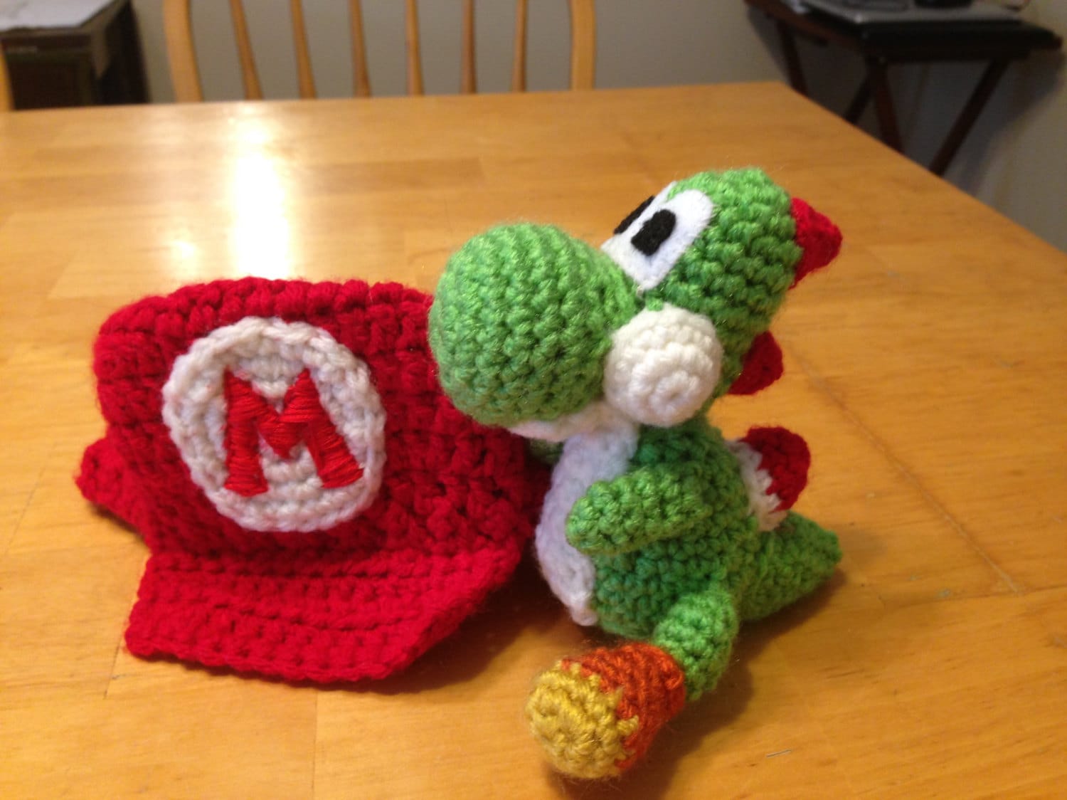 Crochet Pattern: Newborn Mario Hat - Etsy
