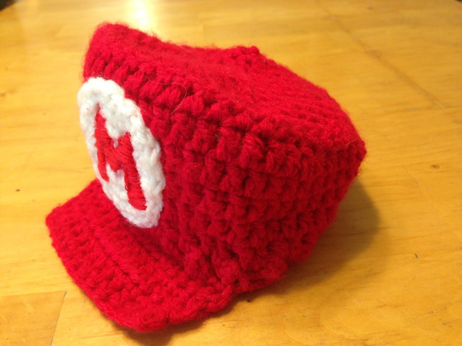 Crochet Pattern: Newborn Mario Hat - Etsy