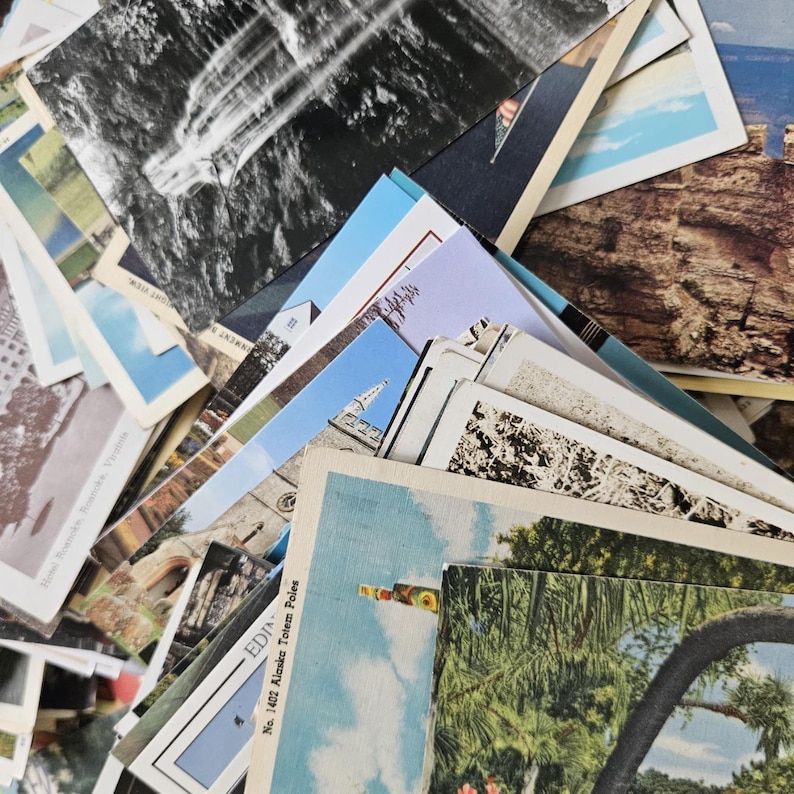 Vintage National Parks, Landmarks, Tourist Site Postcards: 1920s-1970s ...