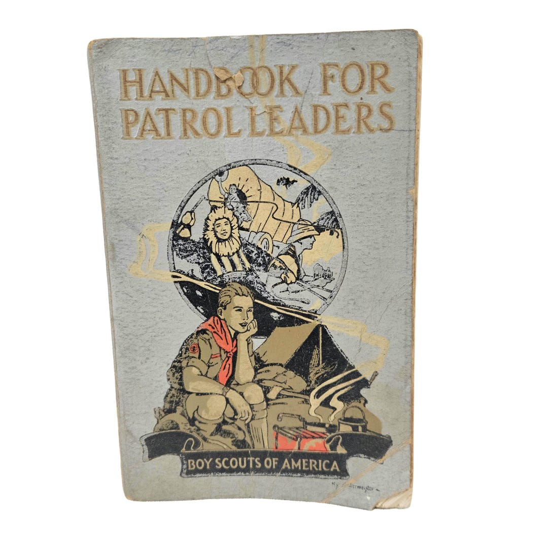 1948 Patrol Leaders Handbook – Boy Scouts of America – Vintage Scout ...