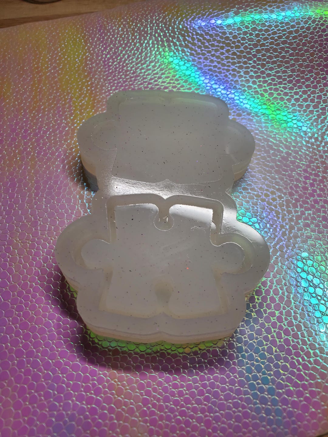 Puzzle Shaker Mold, Puzzle Top Shaker Mold, Shaker Molds, Grippy Molds ...