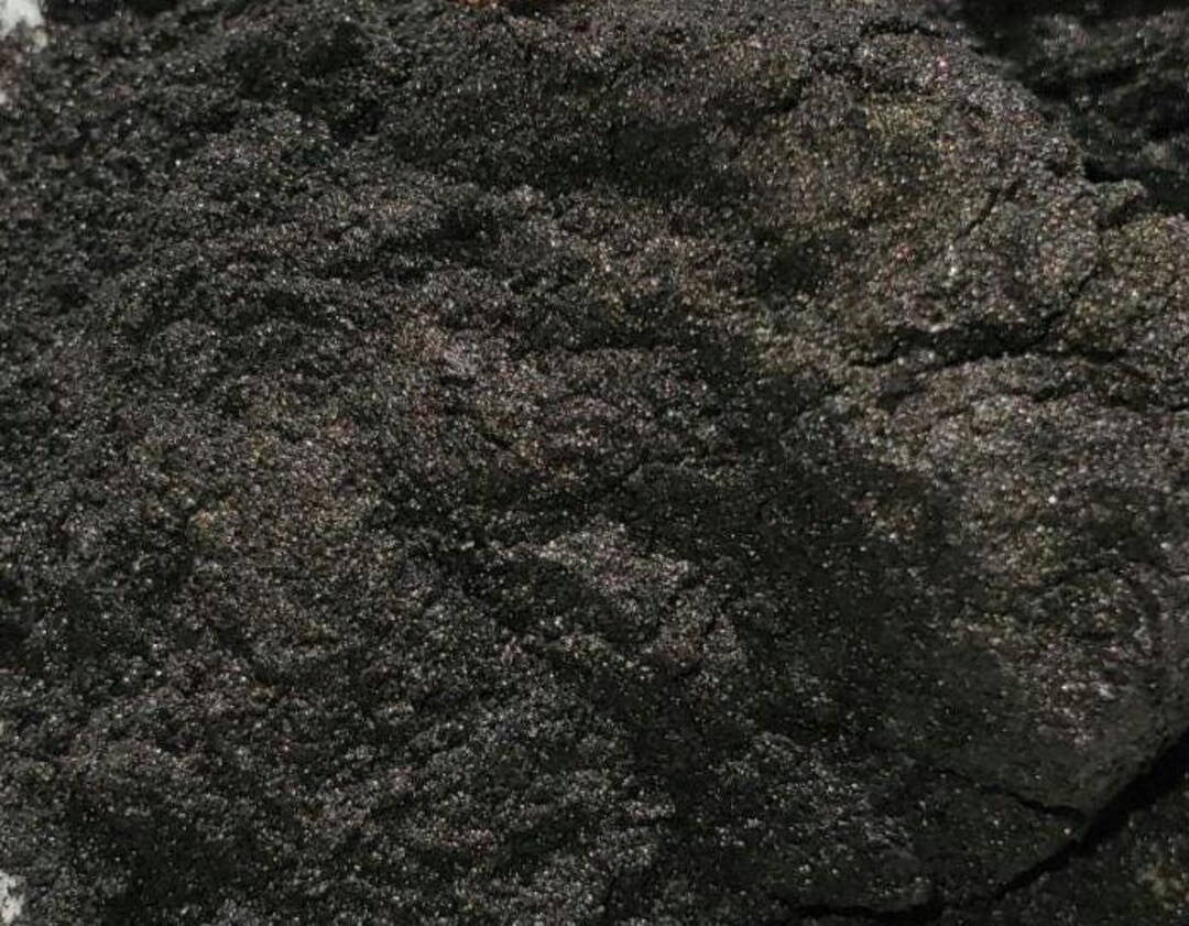 Black Mica Powder, Mica Powder, Black Mica, Pearl Black Mica, Mica ...
