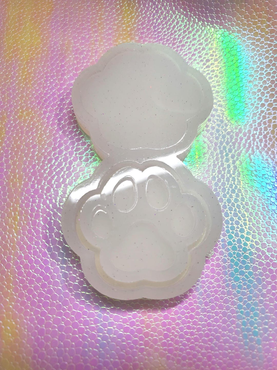 Paw Top Mold, Paw Shaker Mold, Shaker Molds, Grippy Molds, Badge Molds ...