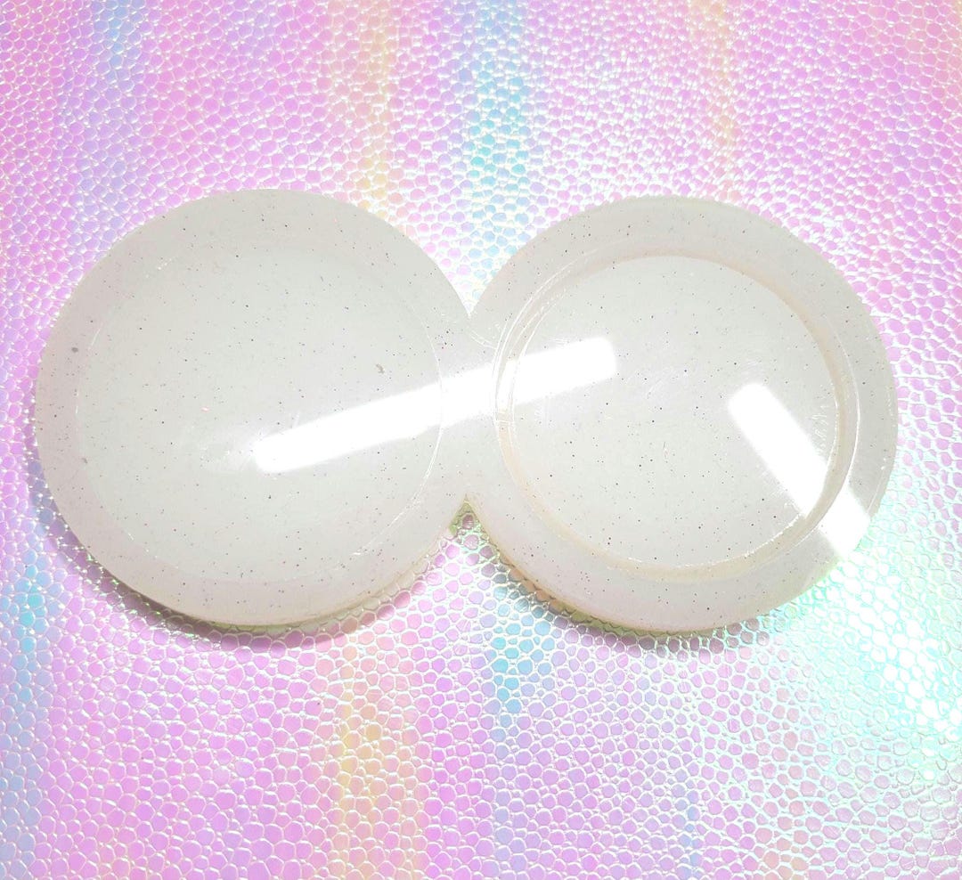 Circle Shaker Mold, Circle Shaker Badge Mold, Shaker Molds, Grippy ...