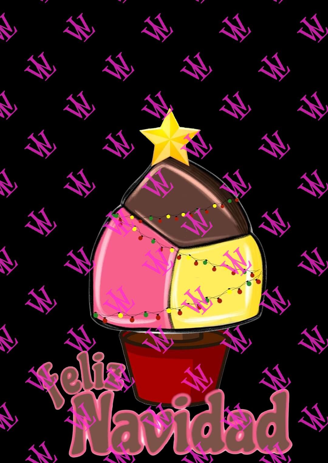 Feliz Navidad Acrylic Blank With Decal, Acrylic Blank With Decal ...