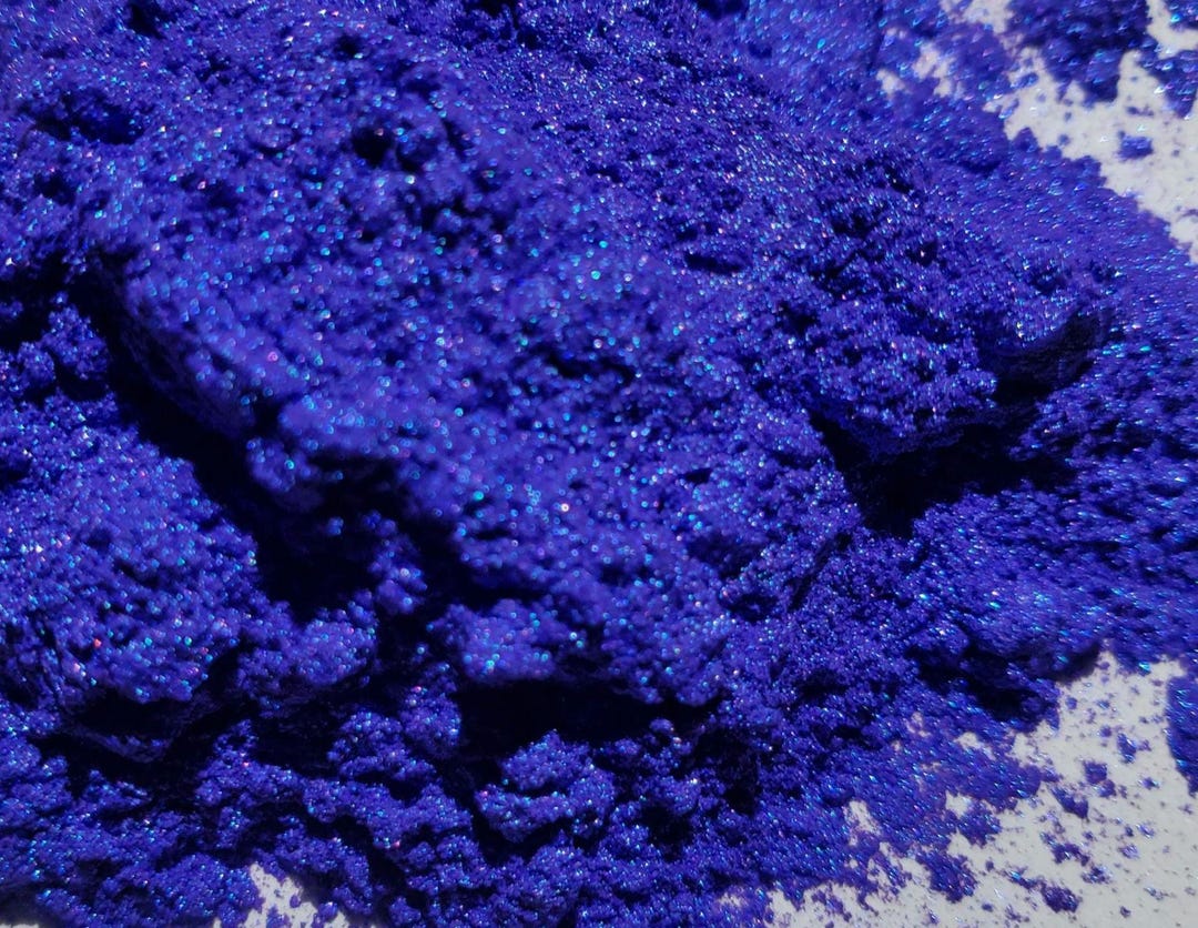 Dark Blue- Purple Mica Powder, Mica Powder - Etsy