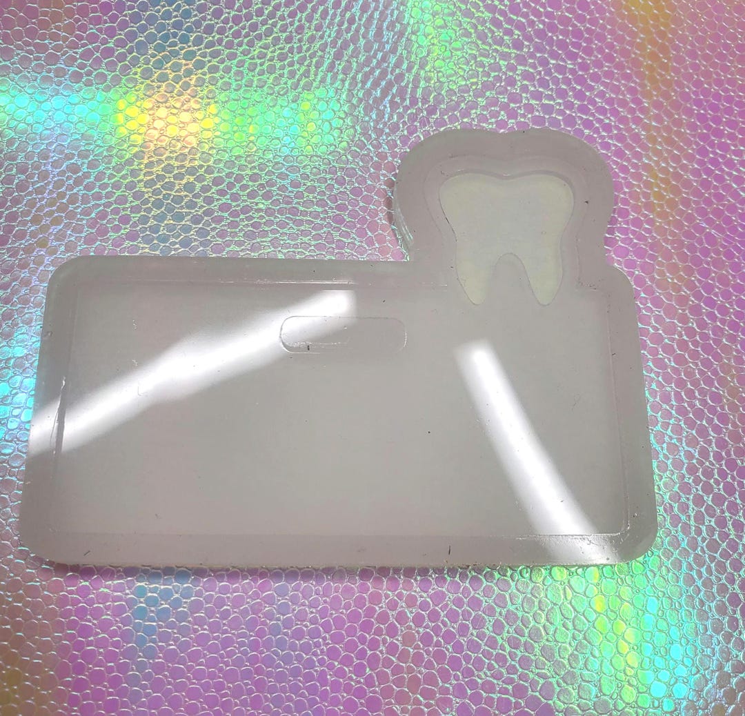 Badge Buddy Tooth Topper Mold, Badge Buddy Mold, Tooth Mold, Silicone ...