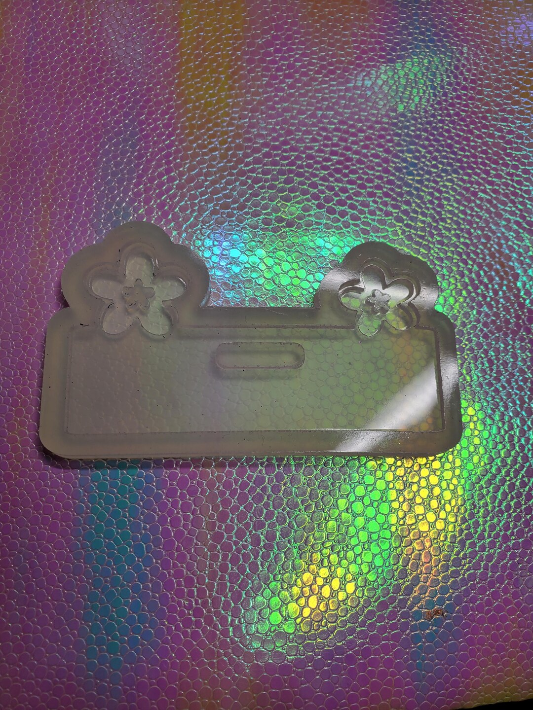 Spring Flowers Badge Buddy 3D Mold, Badge Buddy Mold, Spring Flowers ...