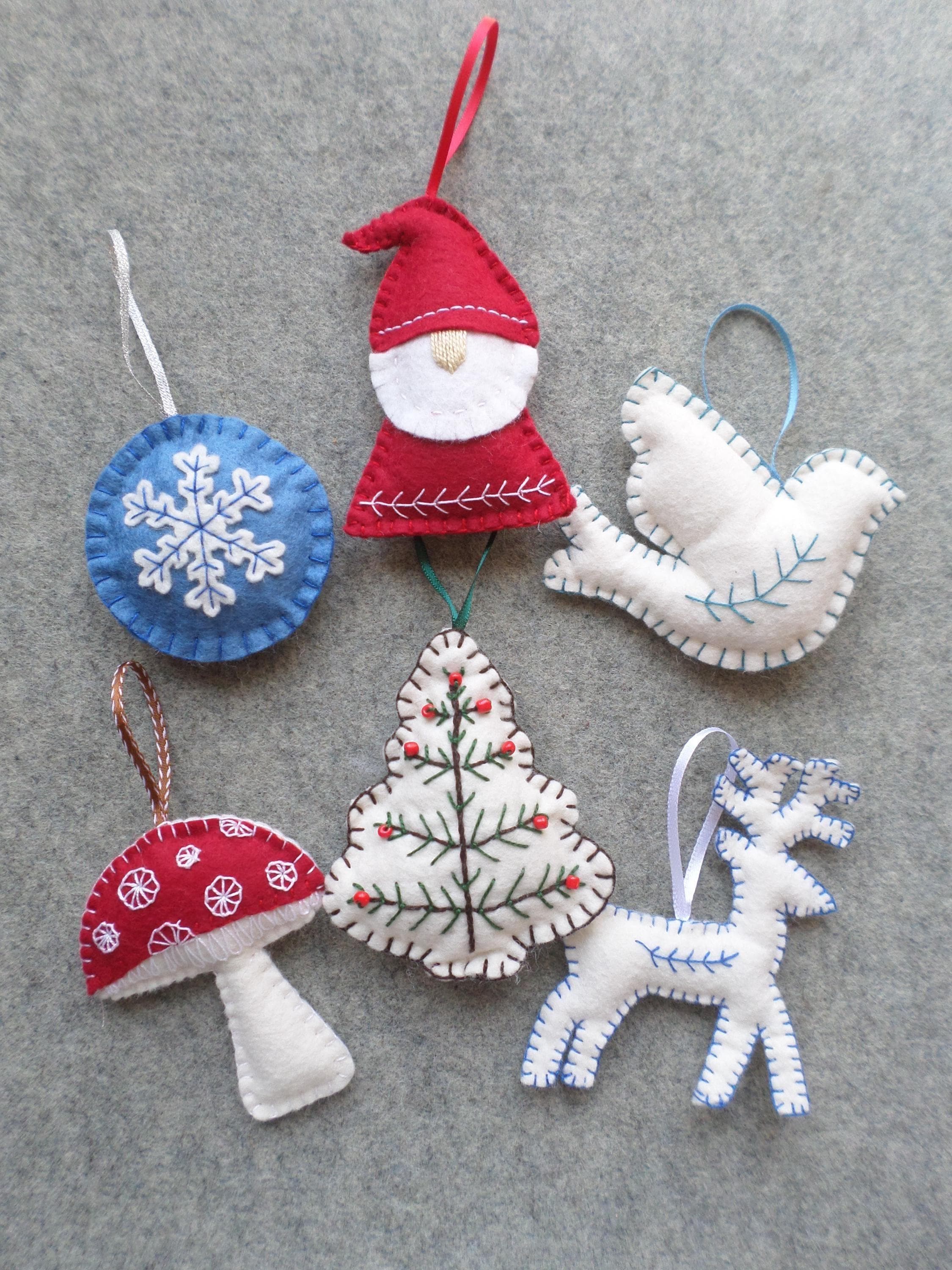 Scandinavian Crafts 5 DIY Scandinavian Style Christmas Ornaments