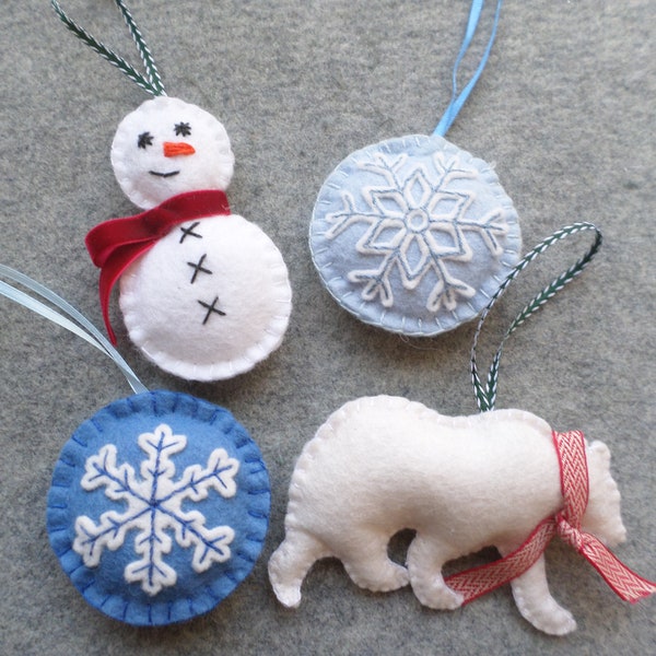 Felt Ornament Kit - Etsy