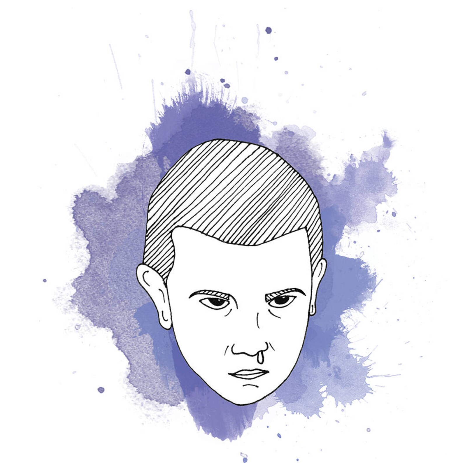 Eleven Stranger Things Print PRINTABLE WALL ART Stranger Things Minimal ...