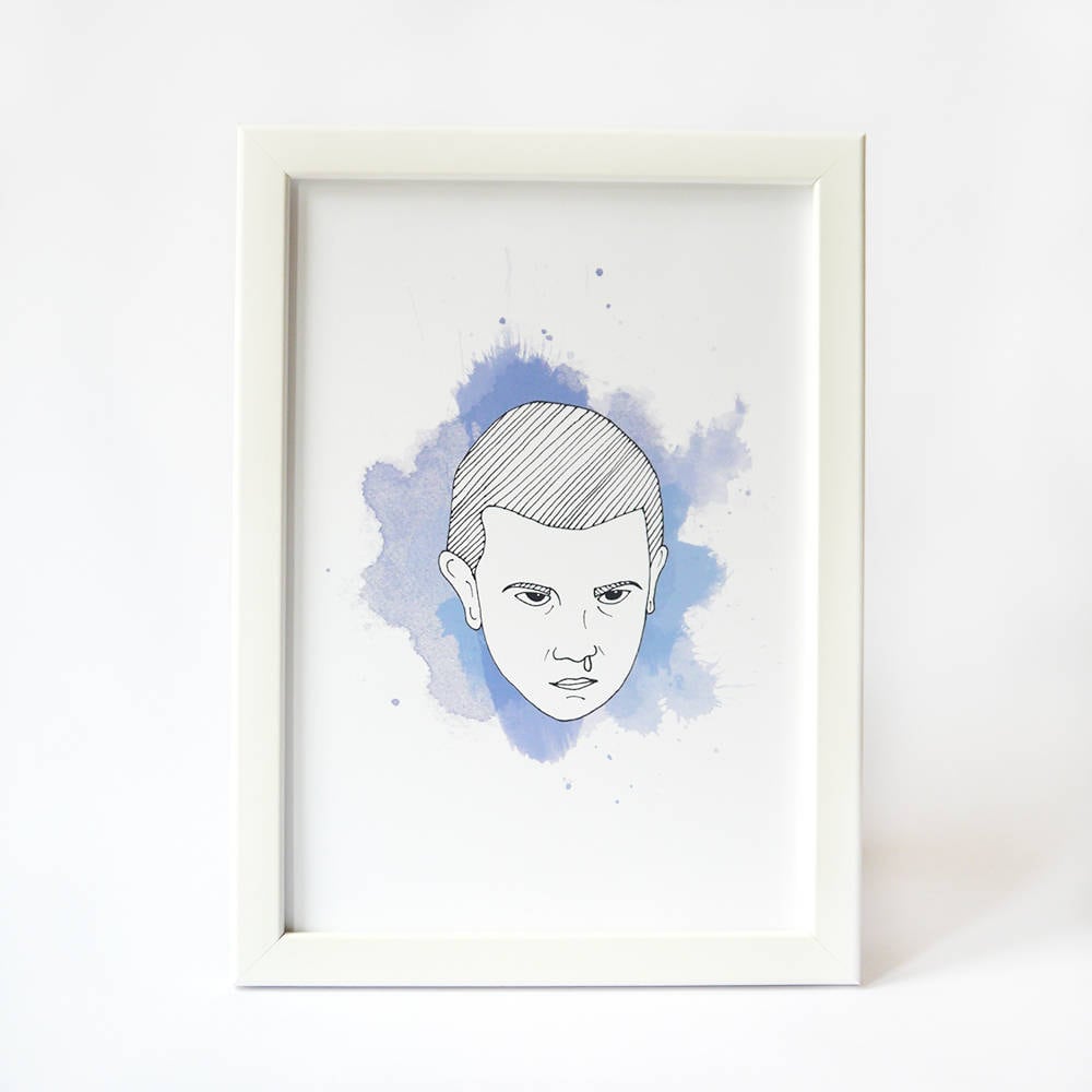 Eleven Stranger Things Print PRINTABLE WALL ART Stranger Things Minimal ...