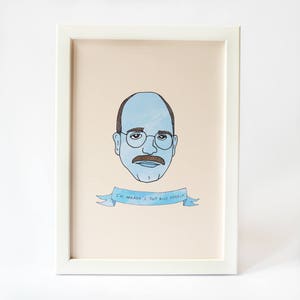 Tobias Fünke Print PRINTABLE WALL ART Illustrated - Etsy