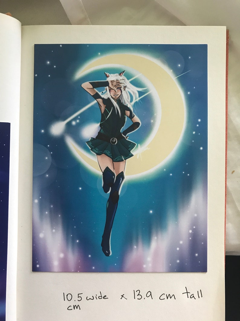 Sailor Rayla & Tuxedo Callum Art Print Postcard Size - Etsy