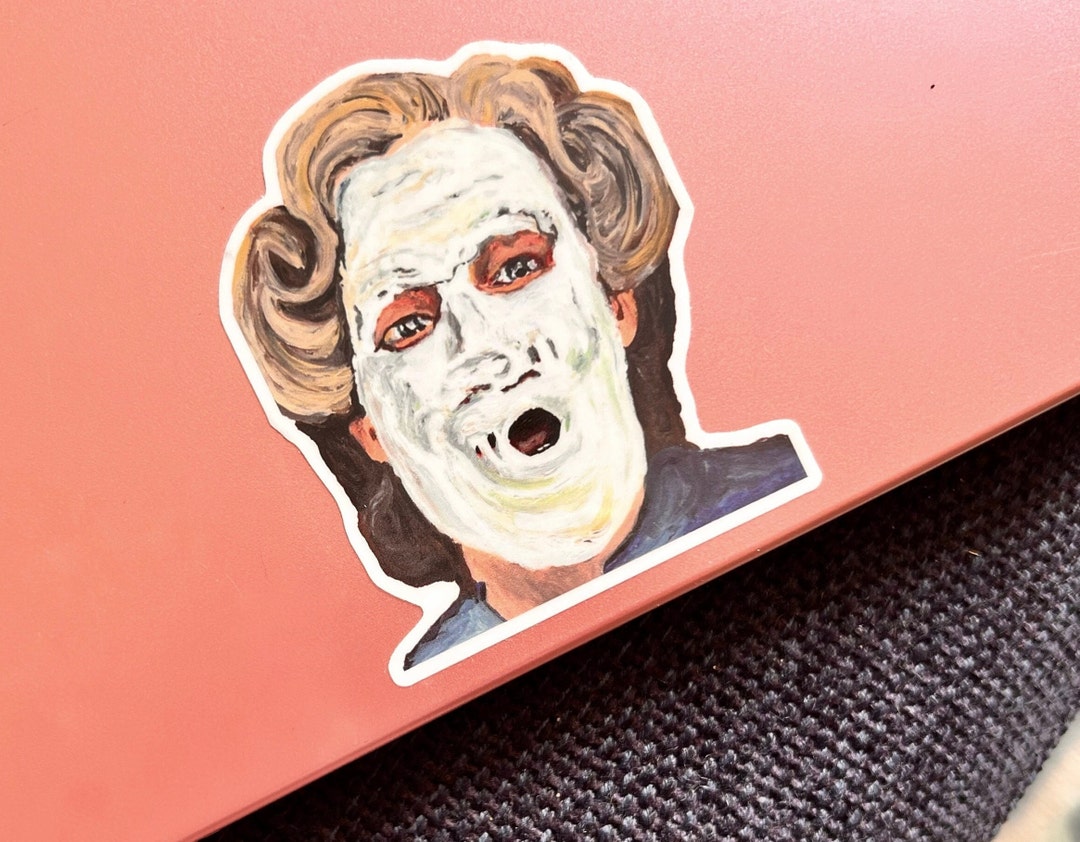 NEW! Mrs. Doubtfire Vinyl Sticker of Acrylic Portrait - Etsy