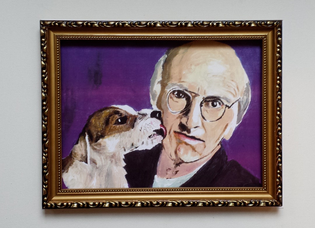 Larry David 11x14 Print of Acrylic Portrait - Etsy