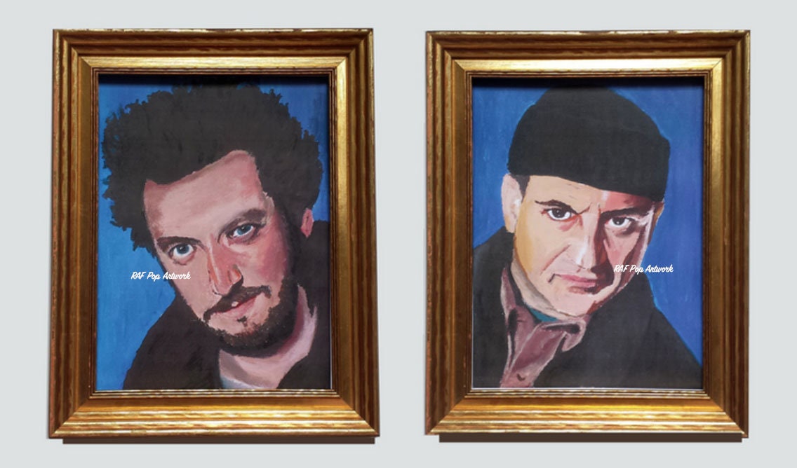 Home Alone 2 Marv Paint