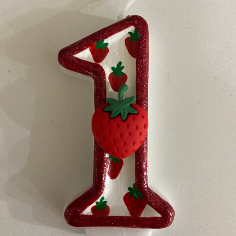 Number One Candle - Etsy
