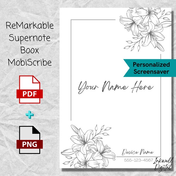 Supernote Screensaver - Etsy