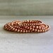 Copper Bead Bracelet Real Copper Jewelry Hand Beaded Bracelet for Women ...