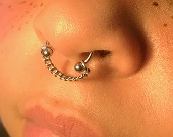 Septum Chain - Etsy