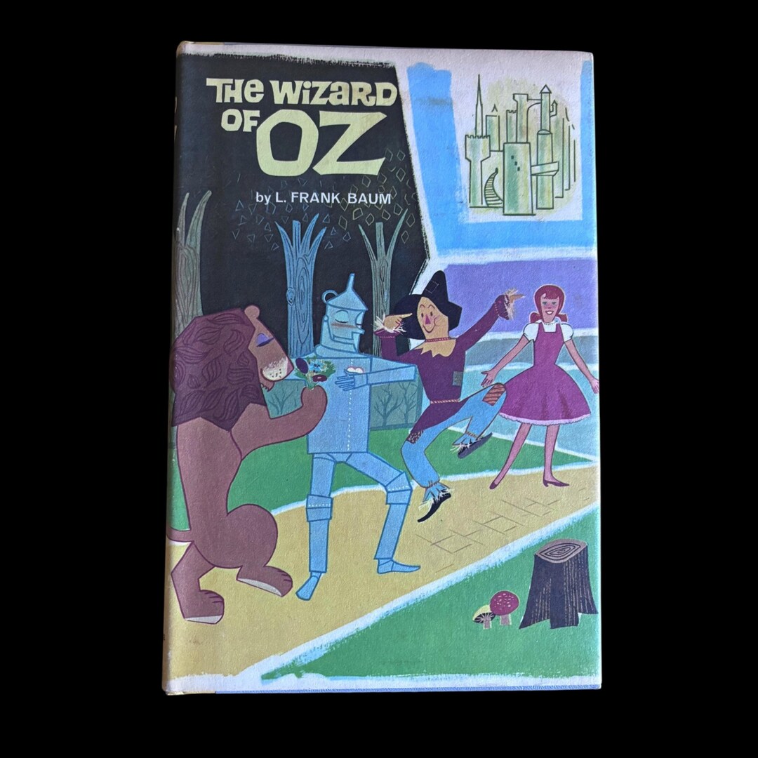 Vintage, 1955. the Wizard of OZ by L. Frank Baum. Junior Deluxe ...