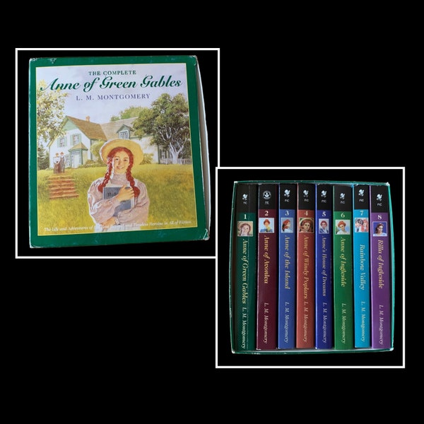 Anne of Green Gables Box Set Vintage - Etsy