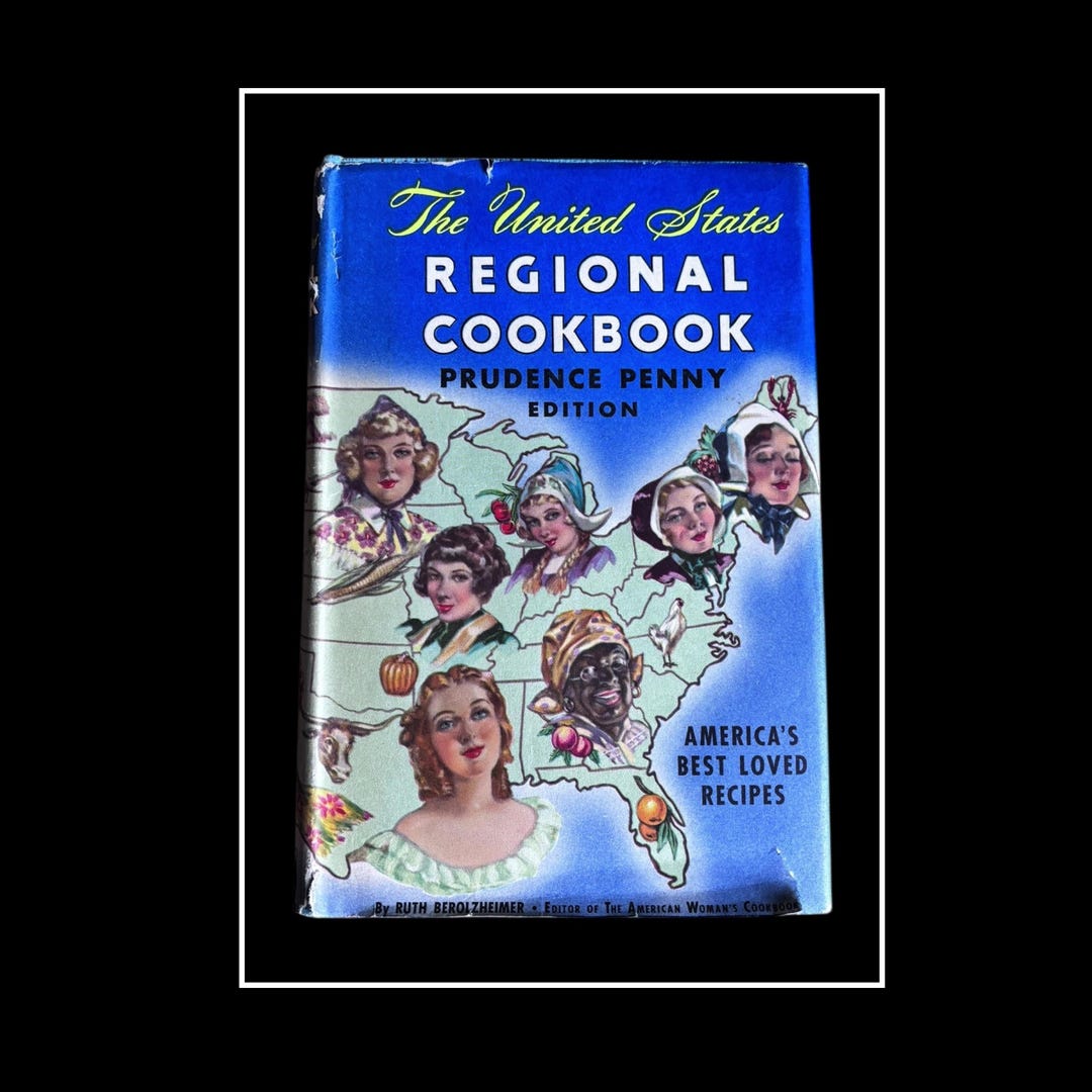 The United States Regional Cook Book. 1953. - Etsy