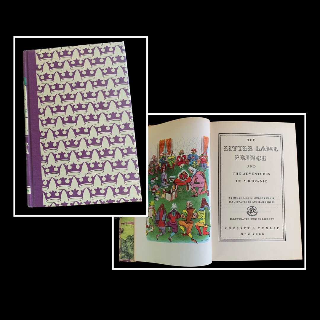 Vintage, 1948. the Little Lame Prince and the Adventures of a Brownie ...