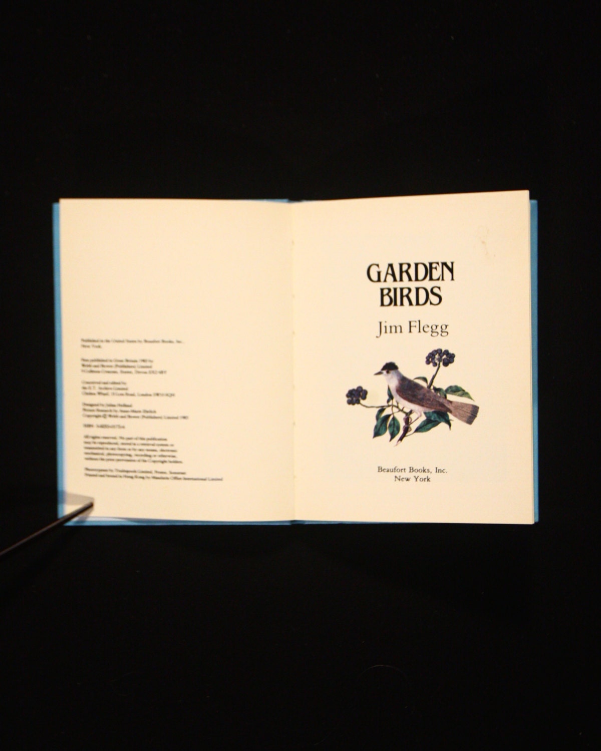 Vintage, 1983. Garden Birds by Jim Flegg. A Beaufort Miniature ...
