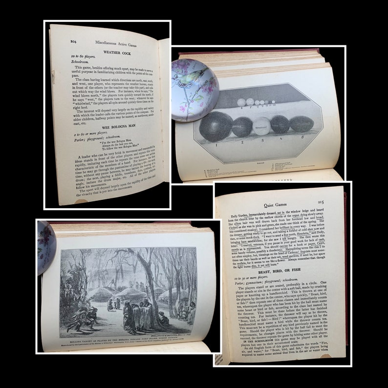 Vintage 1925. Games for the Playground Home School and - Etsy