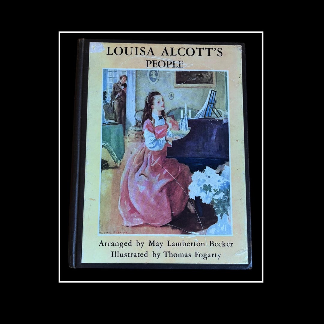 Vintage, 1936. First Edition. Louisa Alcott's People Arranged by May ...