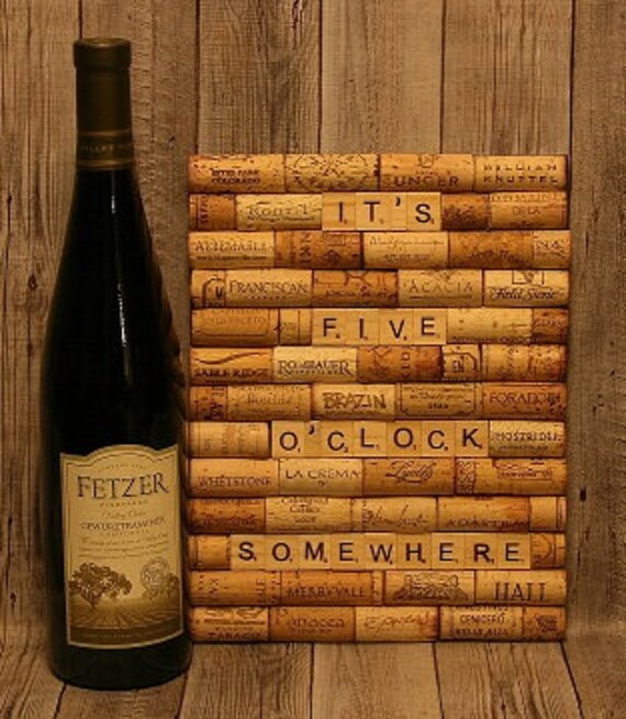 Cork Wall Art Fun Sayings Using Scrabble Tiles 5-12W x 14-12H Clever ...
